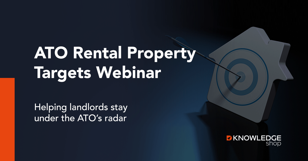 ATO Rental Property Targets Webinar