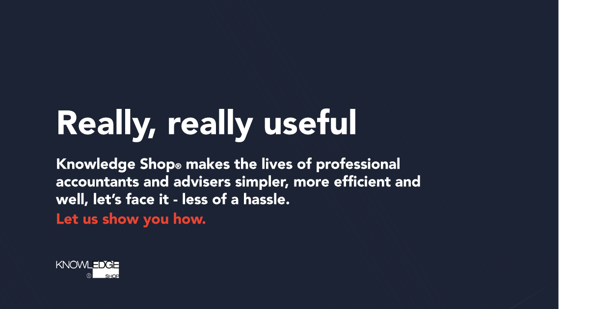 Knowledge Shop - The Advisers' Adviser